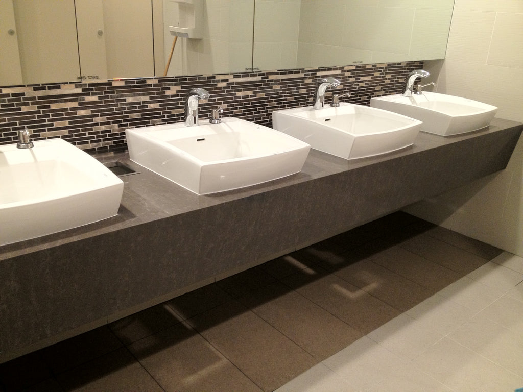 KWORK lastre cuart compozit alb Stone Italiana furnizat de Prowest